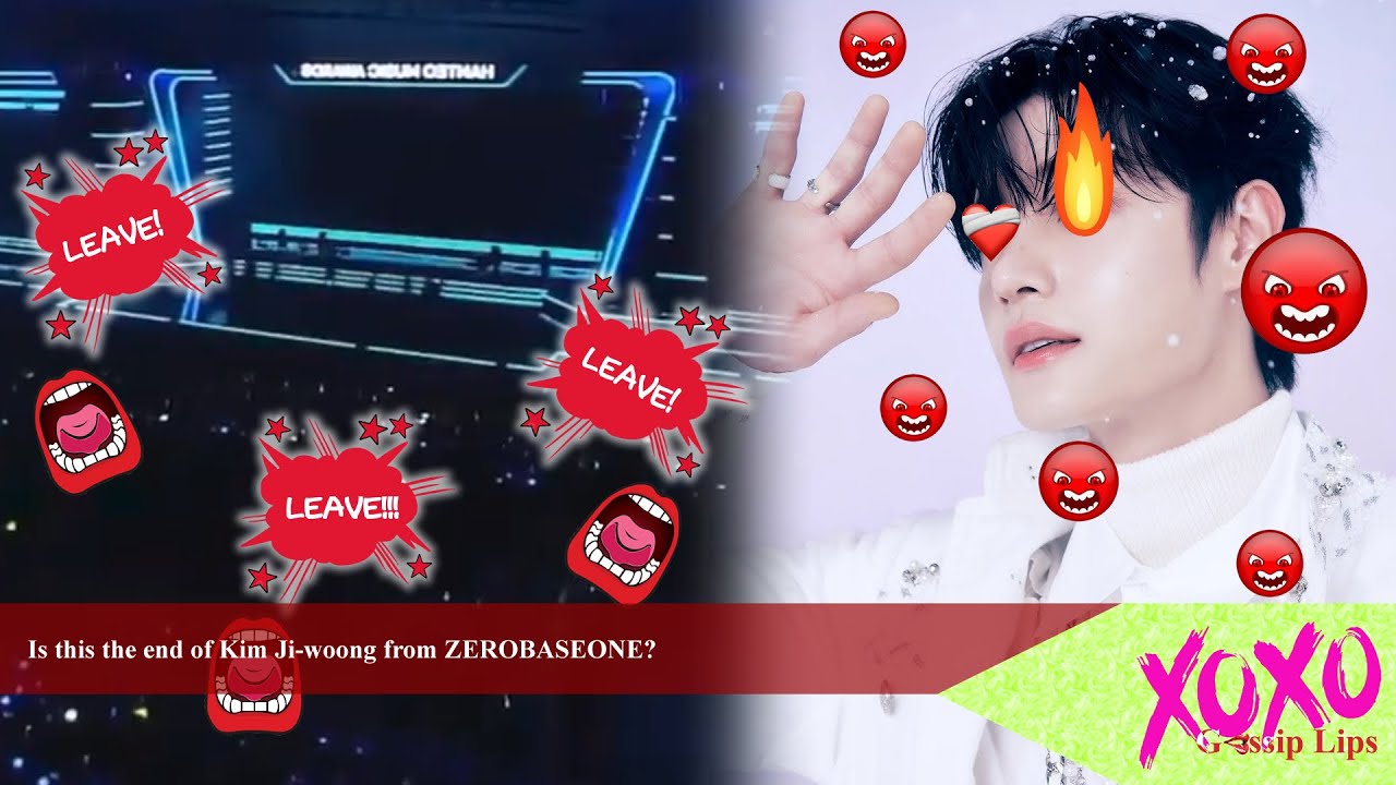 Is this the end of Kim Ji-woong from ZEROBASEONE? | KPOP | XOXO Gossip ...